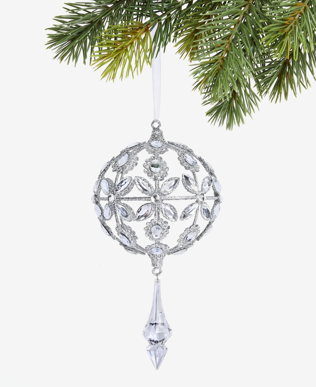 Click here for Holiday Lane Jeweled Classics Embellished Ball Orn... prices