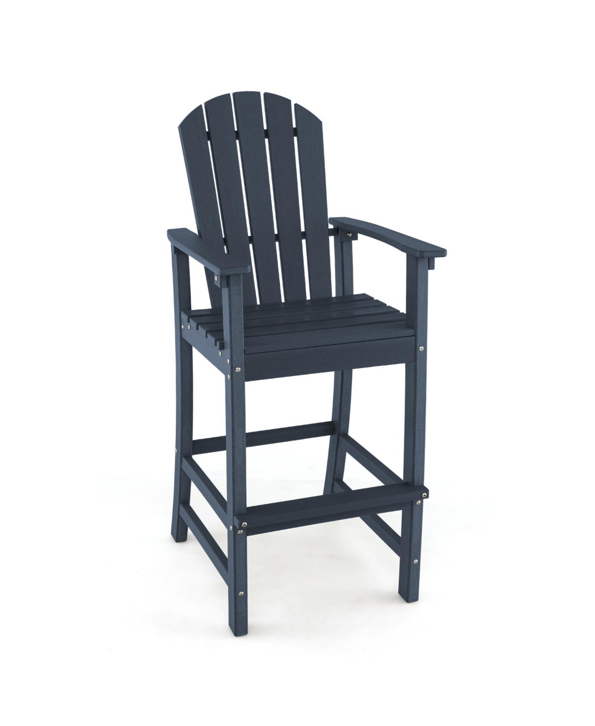 Click here for Counter Height Outdoor Hdpe Bar Stool with Armrest... prices