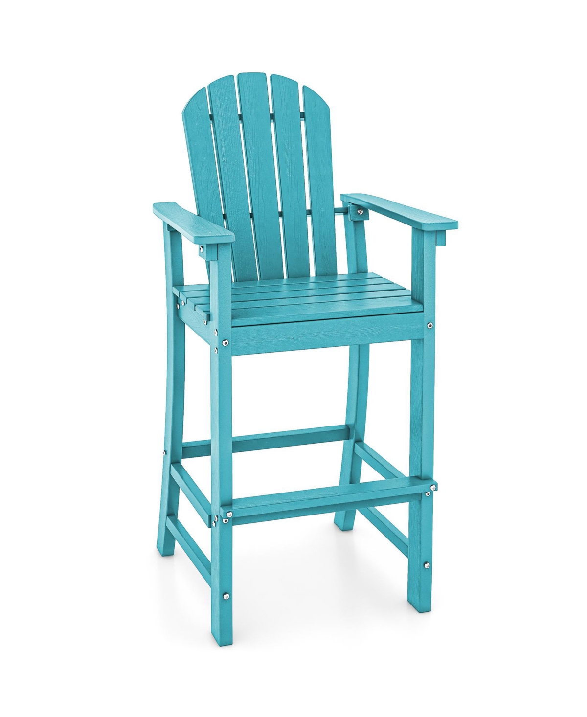 Click here for Counter Height Outdoor Hdpe Bar Stool with Armrest... prices