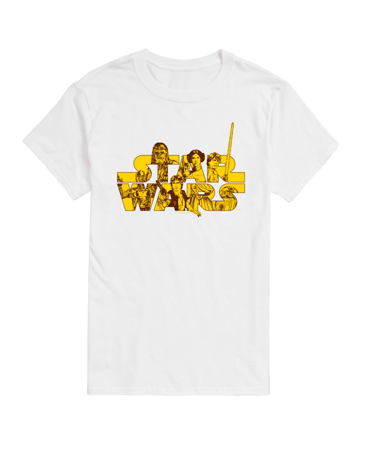 Click here for Airwaves Mens Star Wars Character Logo Short Sleev... prices