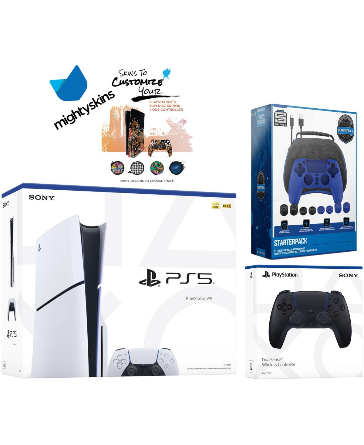 Click here for Sony Playstation 5 Slim Disc Bundle with Spider-Ma... prices