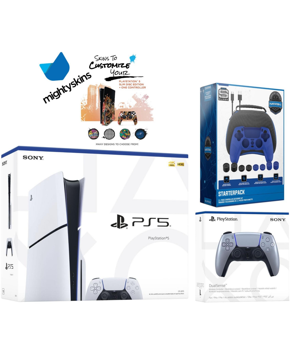 Click here for Sony Playstation 5 Slim Disc Bundle with Spider-Ma... prices
