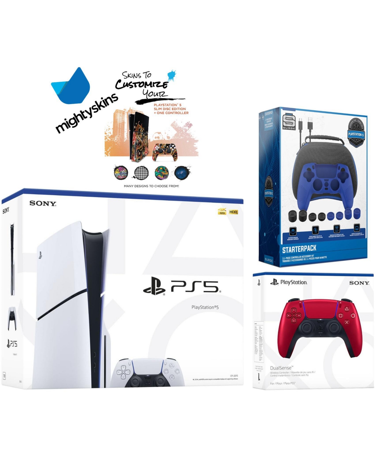 Click here for Sony Playstation 5 Slim Disc Bundle with Spider-Ma... prices
