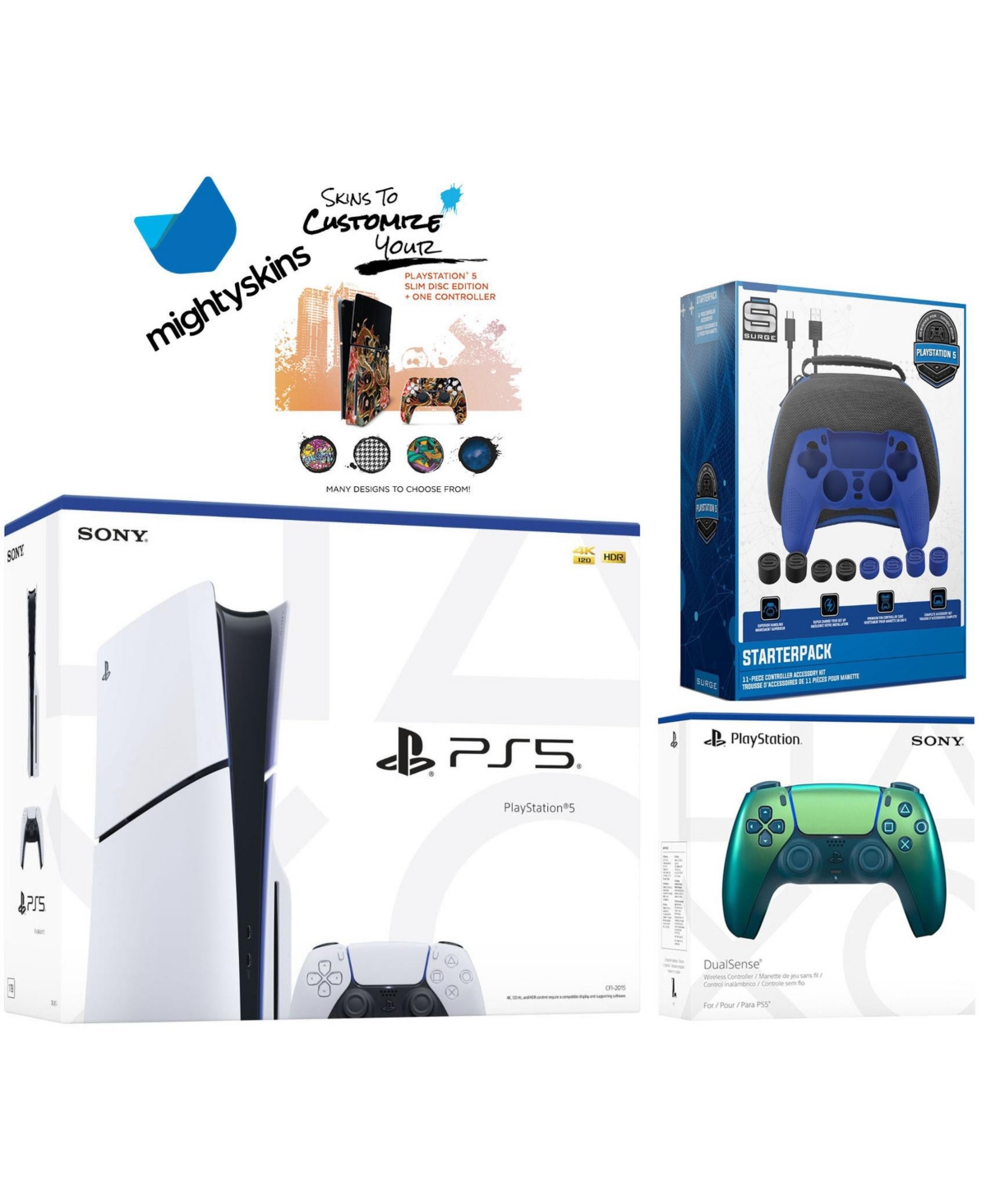 Click here for Sony Playstation 5 Slim Disc Bundle with Spider-Ma... prices