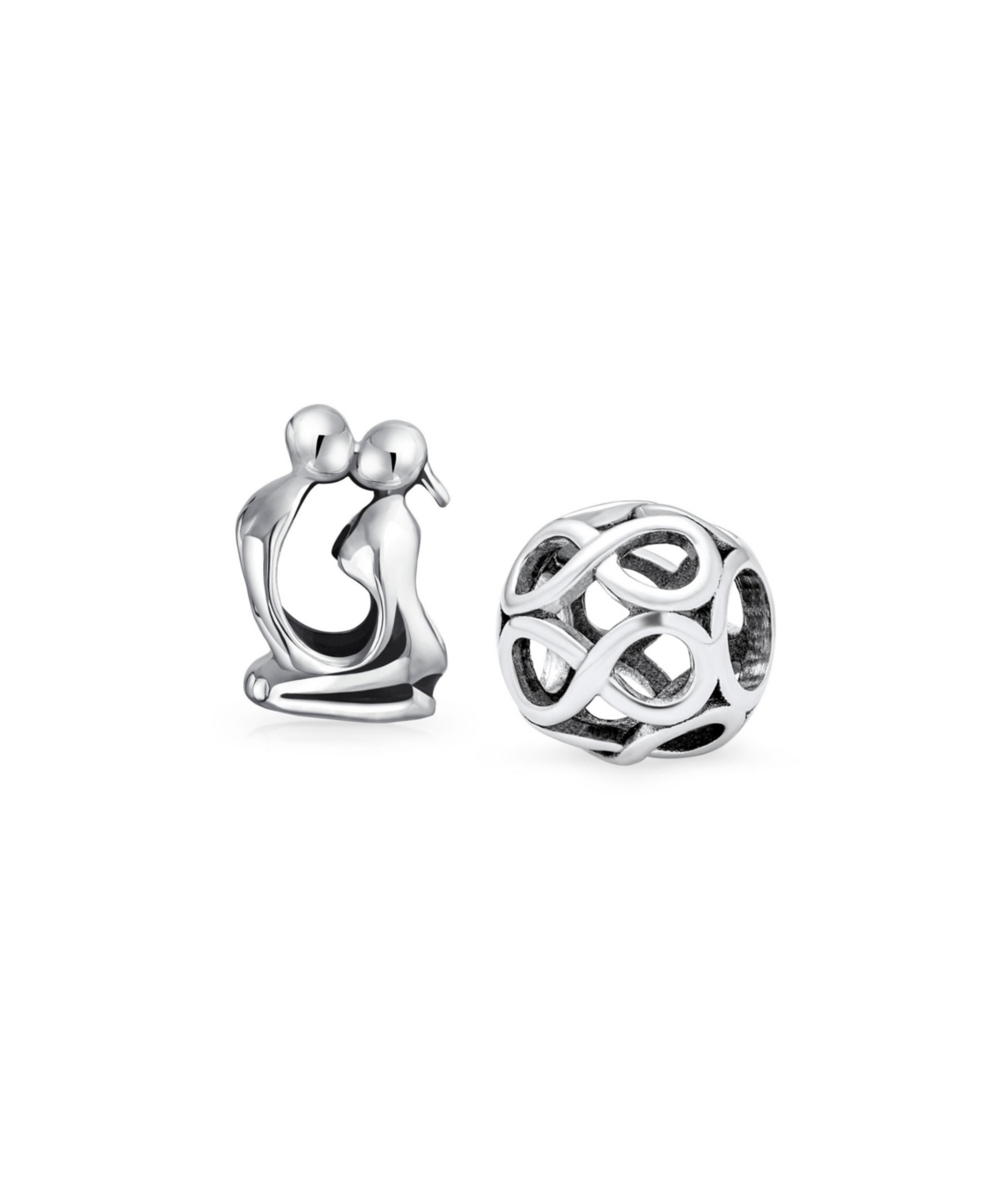 Click here for Bling Jewelry Set of 2 Couples Kissing Lovers & Va... prices