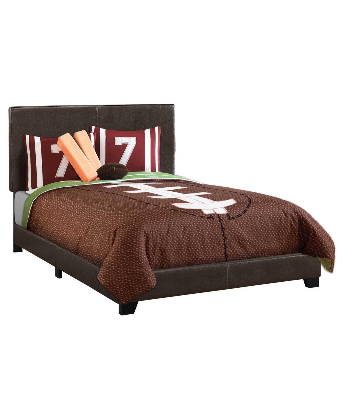 Click here for Solid and Manufactured Wood Full Upholstered Faux... prices