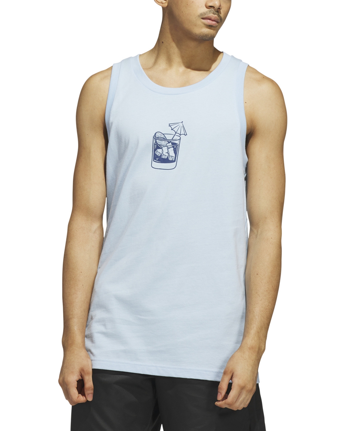 Click here for adidas Mens Triple Regular-Fit Cocktail Graphic Ta... prices