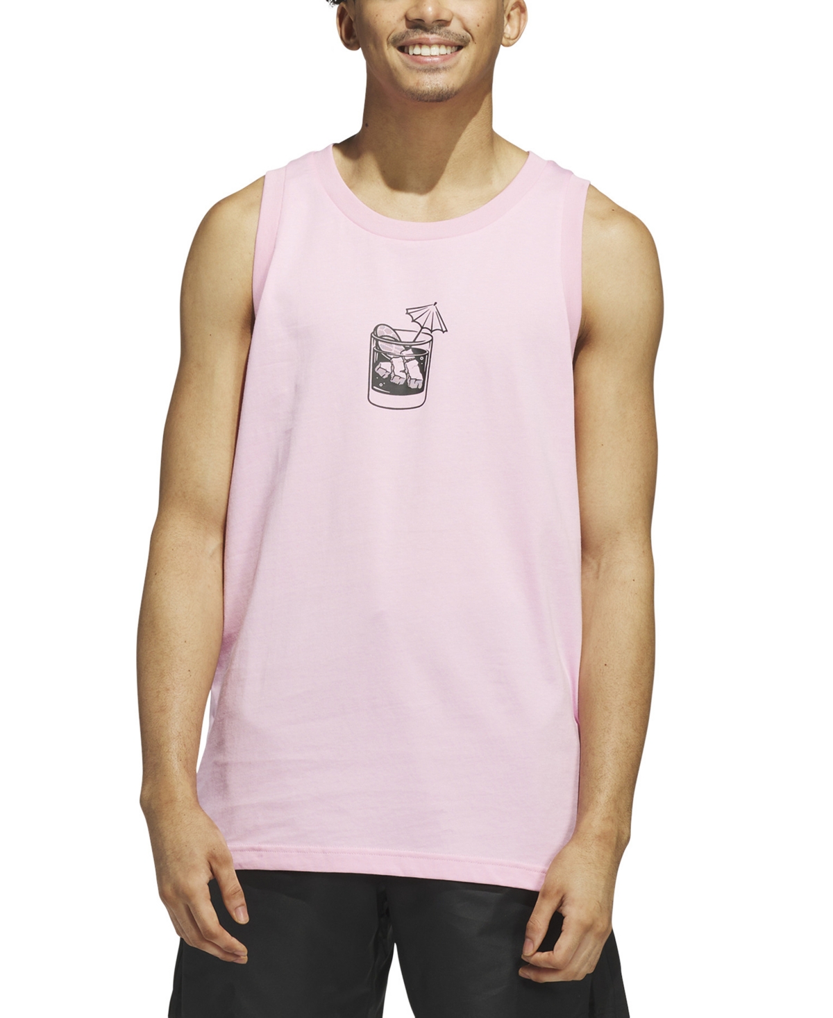Click here for adidas Mens Triple Regular-Fit Cocktail Graphic Ta... prices