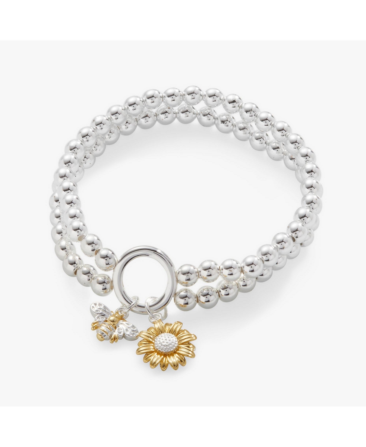 Click here for Sunflower Bee Double Stretch Bracelet prices