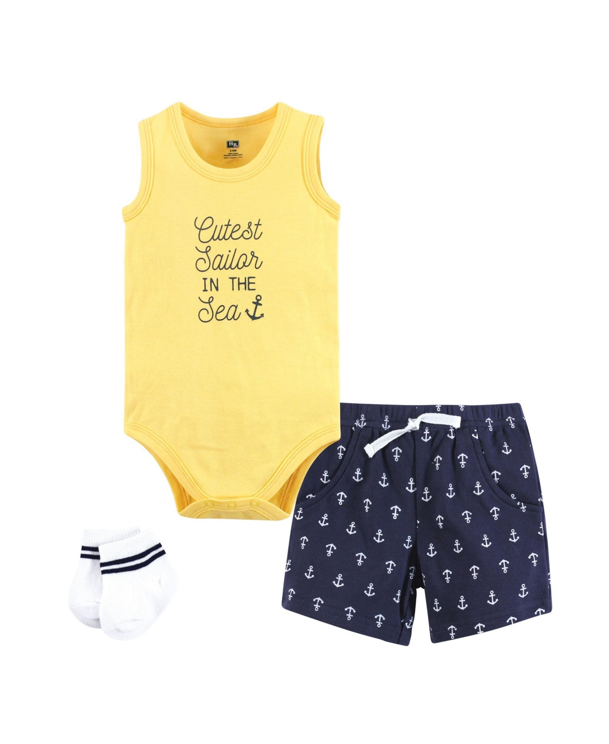 Click here for Hudson Baby Baby Boys Hudson Bodysuit Outfit with... prices