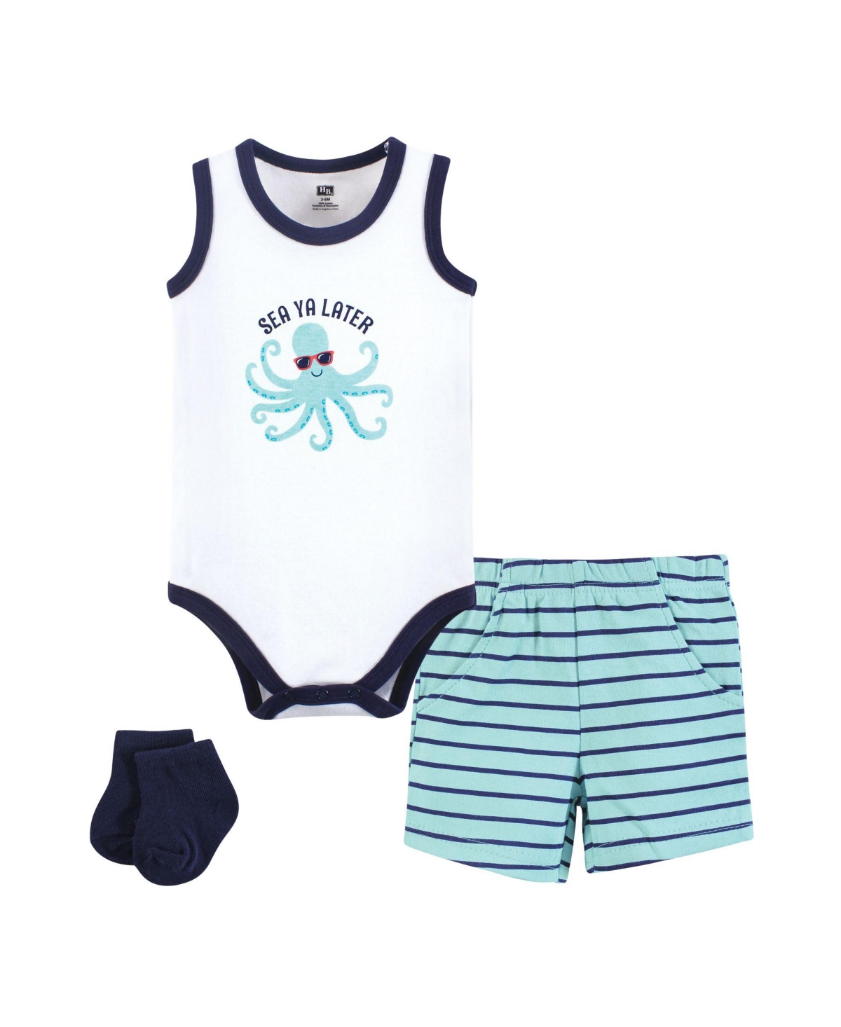 Click here for Hudson Baby Baby Boys Hudson Bodysuit Outfit with... prices