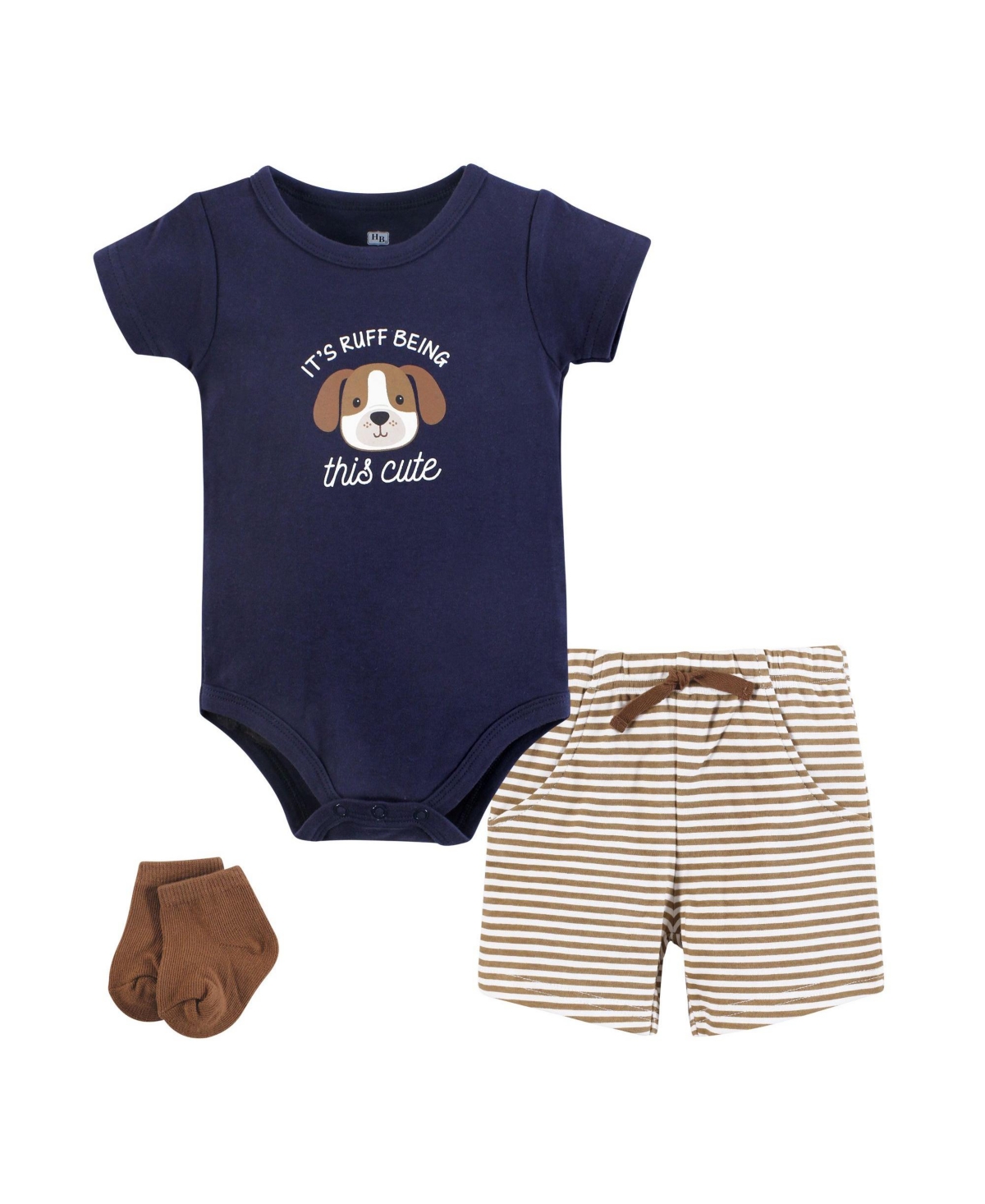 Click here for Hudson Baby Baby Boys Hudson Bodysuit Outfit with... prices