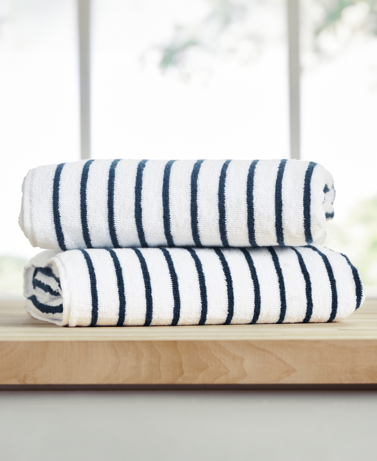 Click here for ienjoy Home Cabana Stripe Cotton 2-Pack Beach Towe... prices