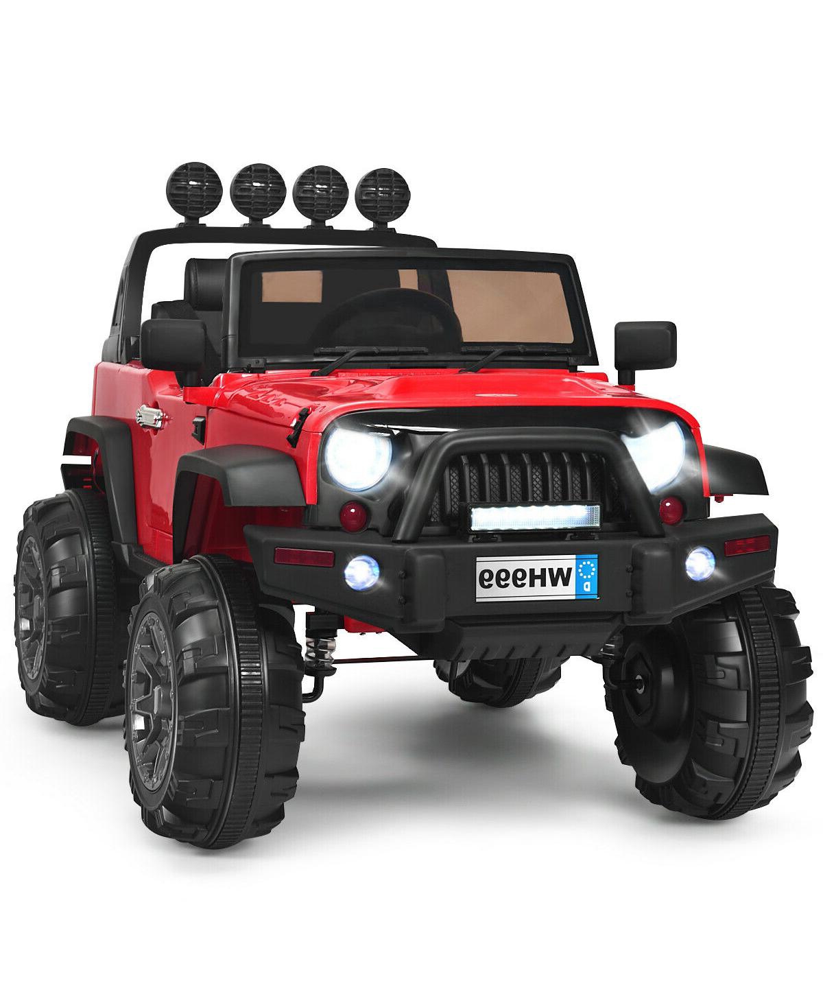 Click here for 12V Kids Ride On Truck with Remote Control and Dou... prices