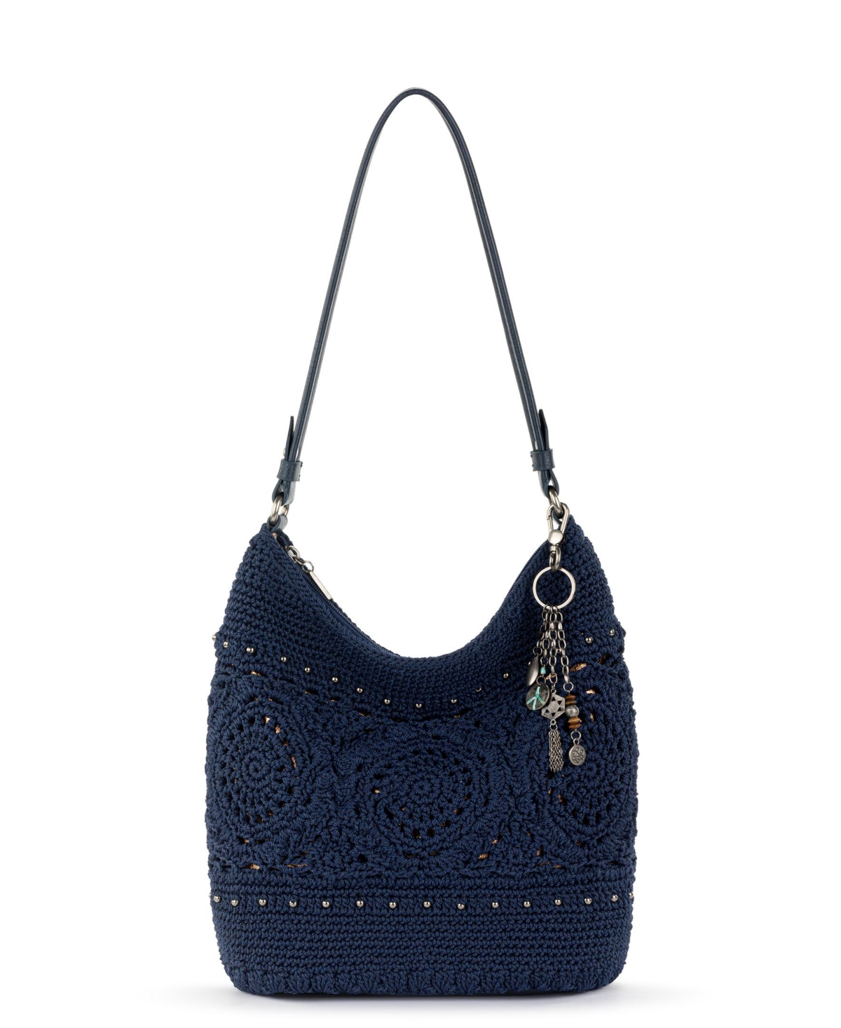 Click here for The Sak Womens Sequoia Leather Medium Hobo Bag - D... prices