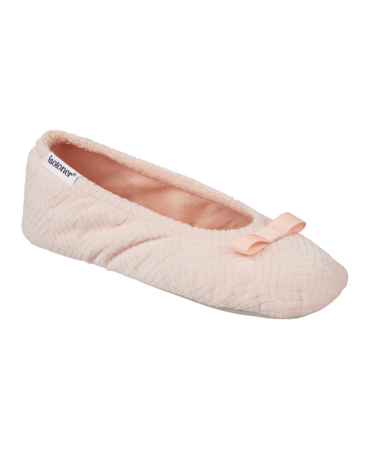 Click here for Isotoner Signature Womens Gemma Microterry Balleri... prices