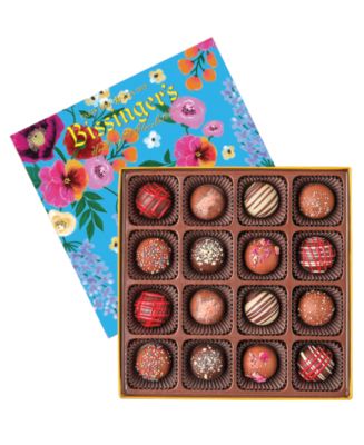 Bissinger's Handcrafted Chocolate Summer Truffle Collection, 16 Pieces ...