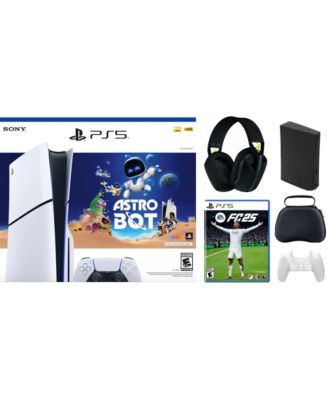 PS5 - Playstation 5 Disc Astrobot Bundle With Accessories, Logitech ...