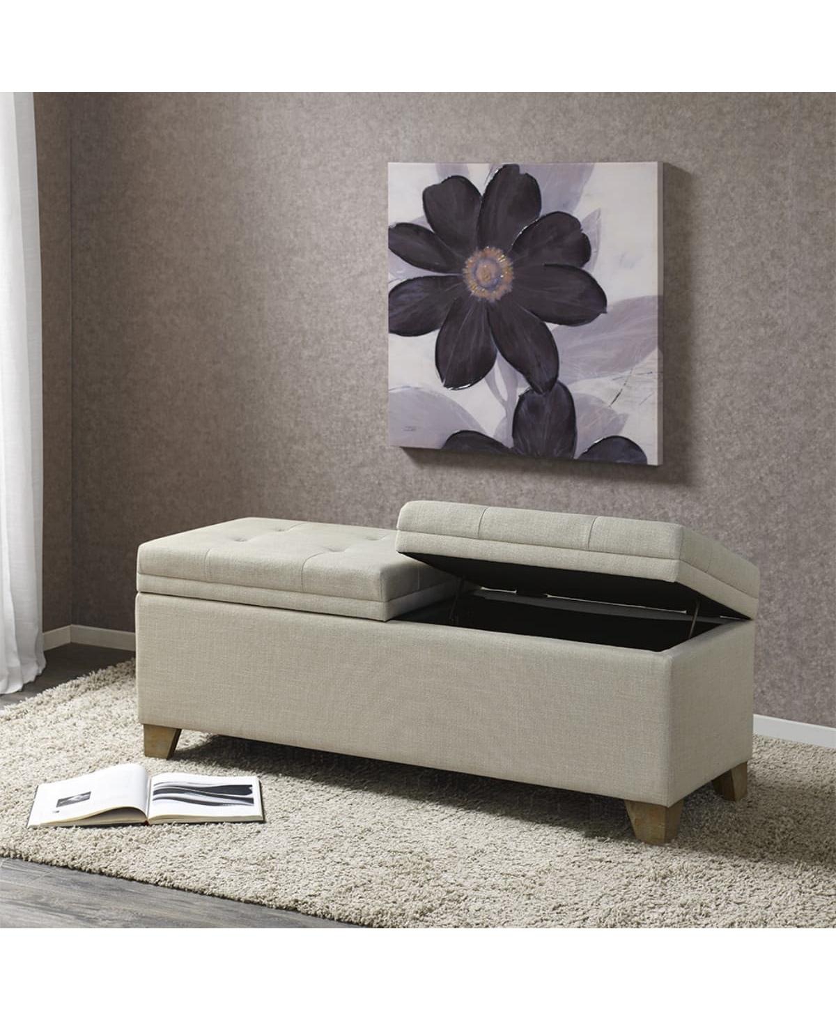 Click here for Upholstered Storage Bench with Tufted Split Top an... prices