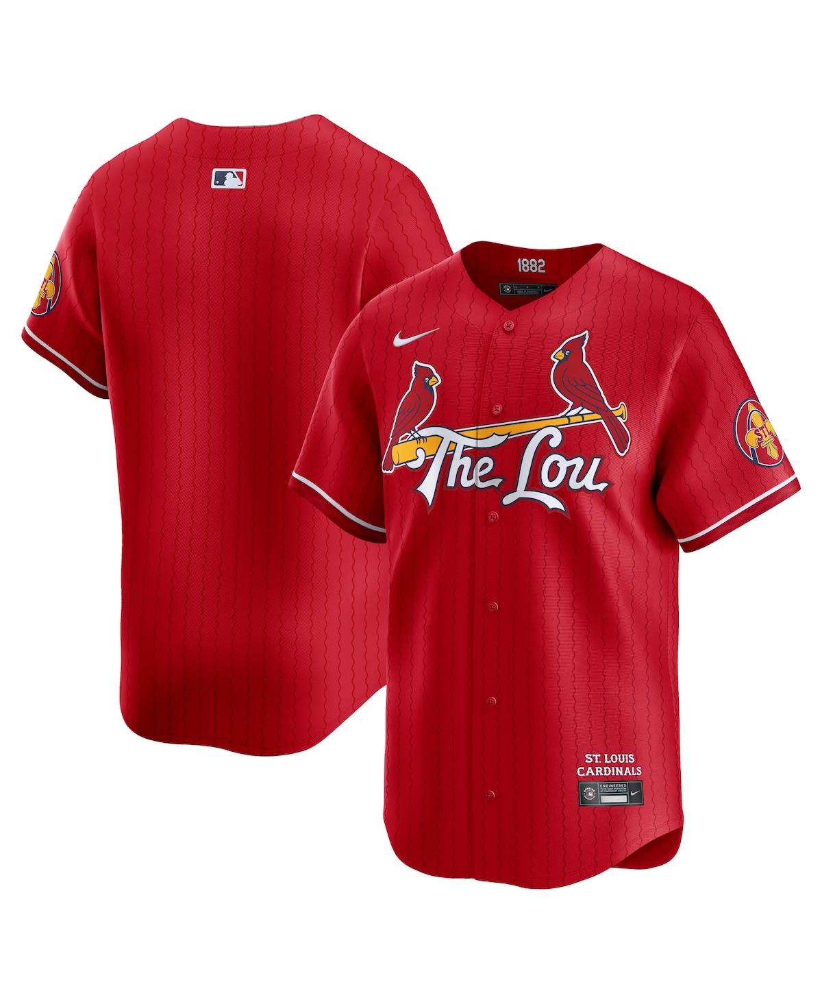Click here for Nike Mens Red St. Louis Cardinals City Connect Lim... prices