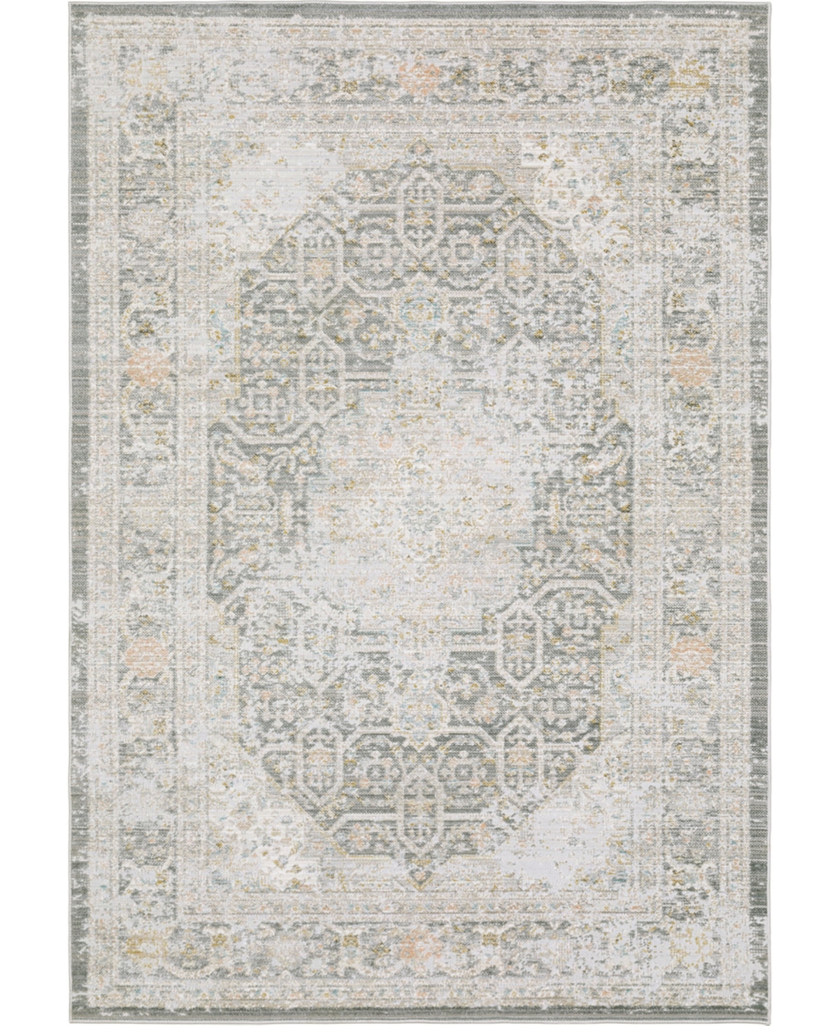 Oriental Weavers Cavett CAV02 910x13 Area Rug - Gray
