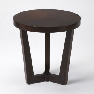 Contemporary Three-Leg Round End Table for Stylish Accent - Macy's