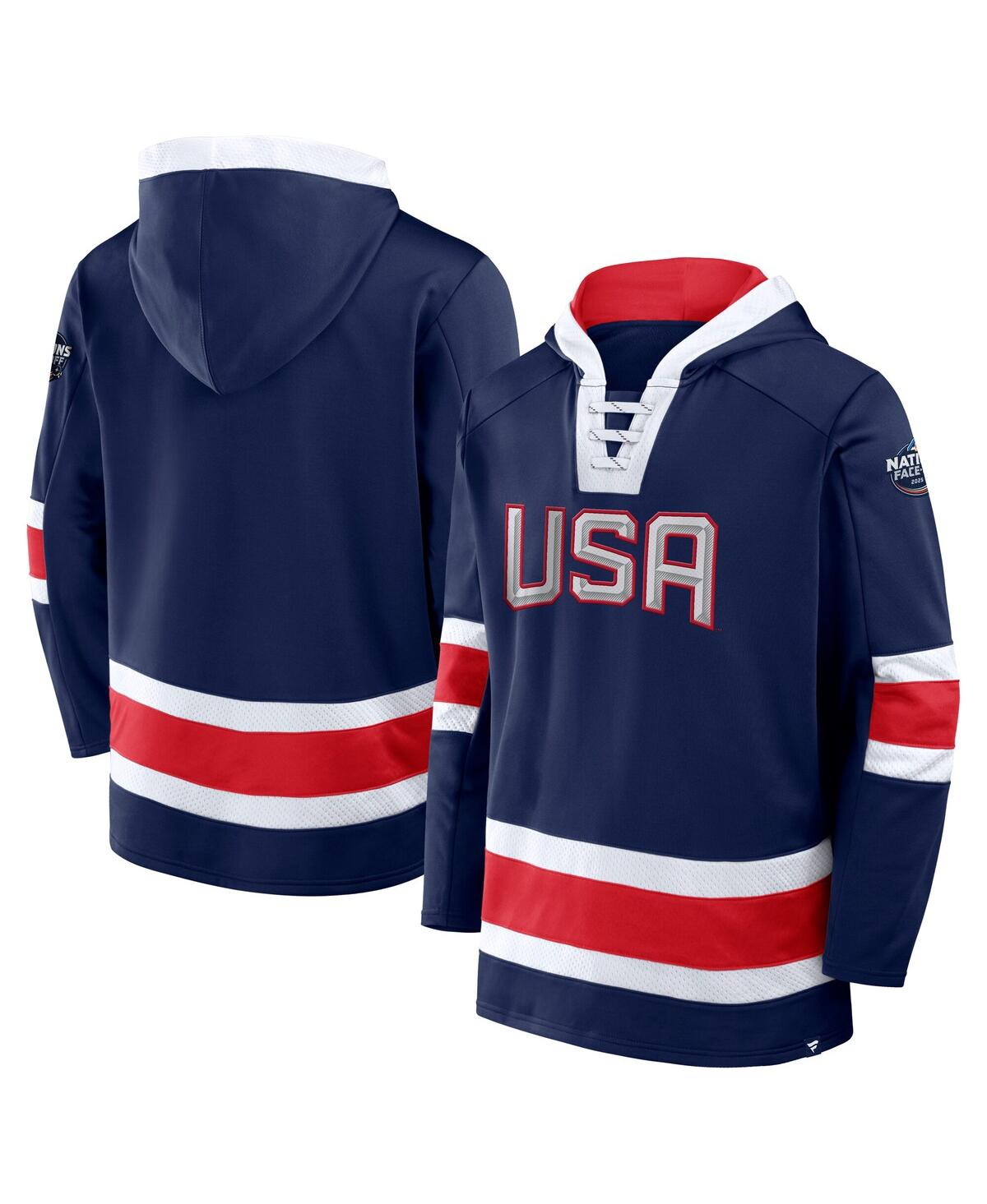Click here for Fanatics Mens Athletic Navy Usa 2025 4 Nations Fac... prices