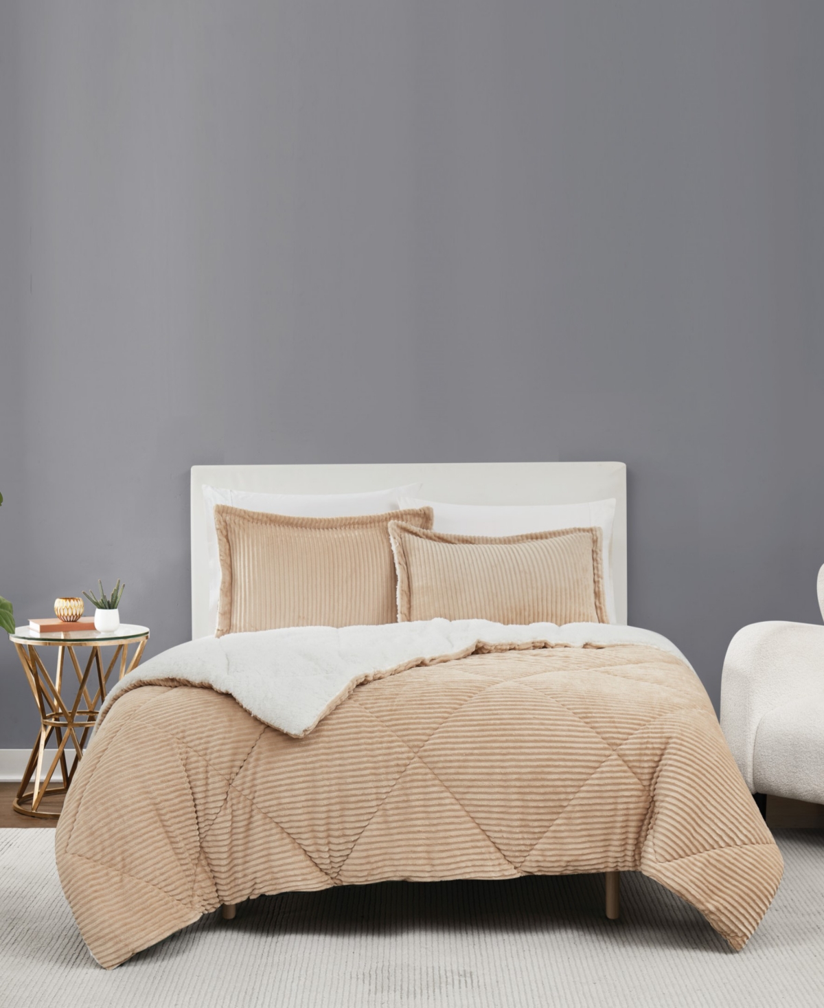 Click here for Brooklyn Loom Essential Corduroy 2-Pc. Comforter S... prices