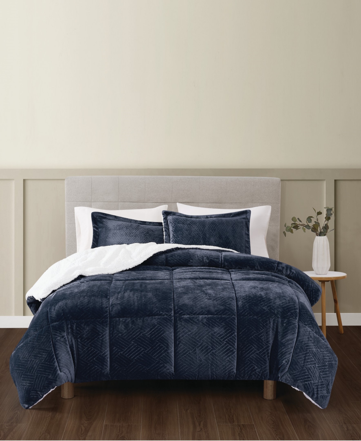 Click here for Truly Soft Basket Carved Softness 2-Pc. Comforter... prices