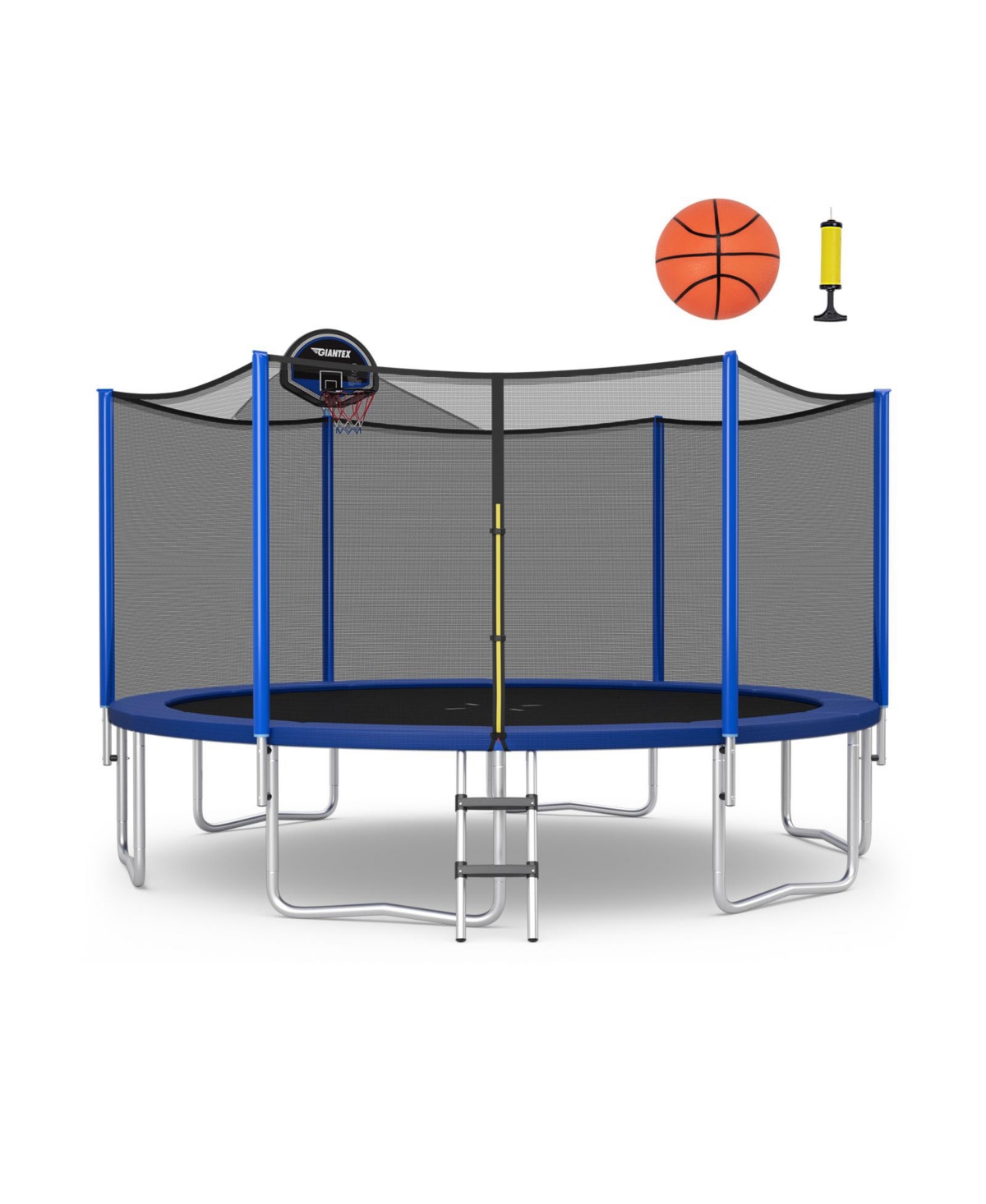 Click here for 12 Feet Outdoor Recreational Trampoline with Enclo... prices