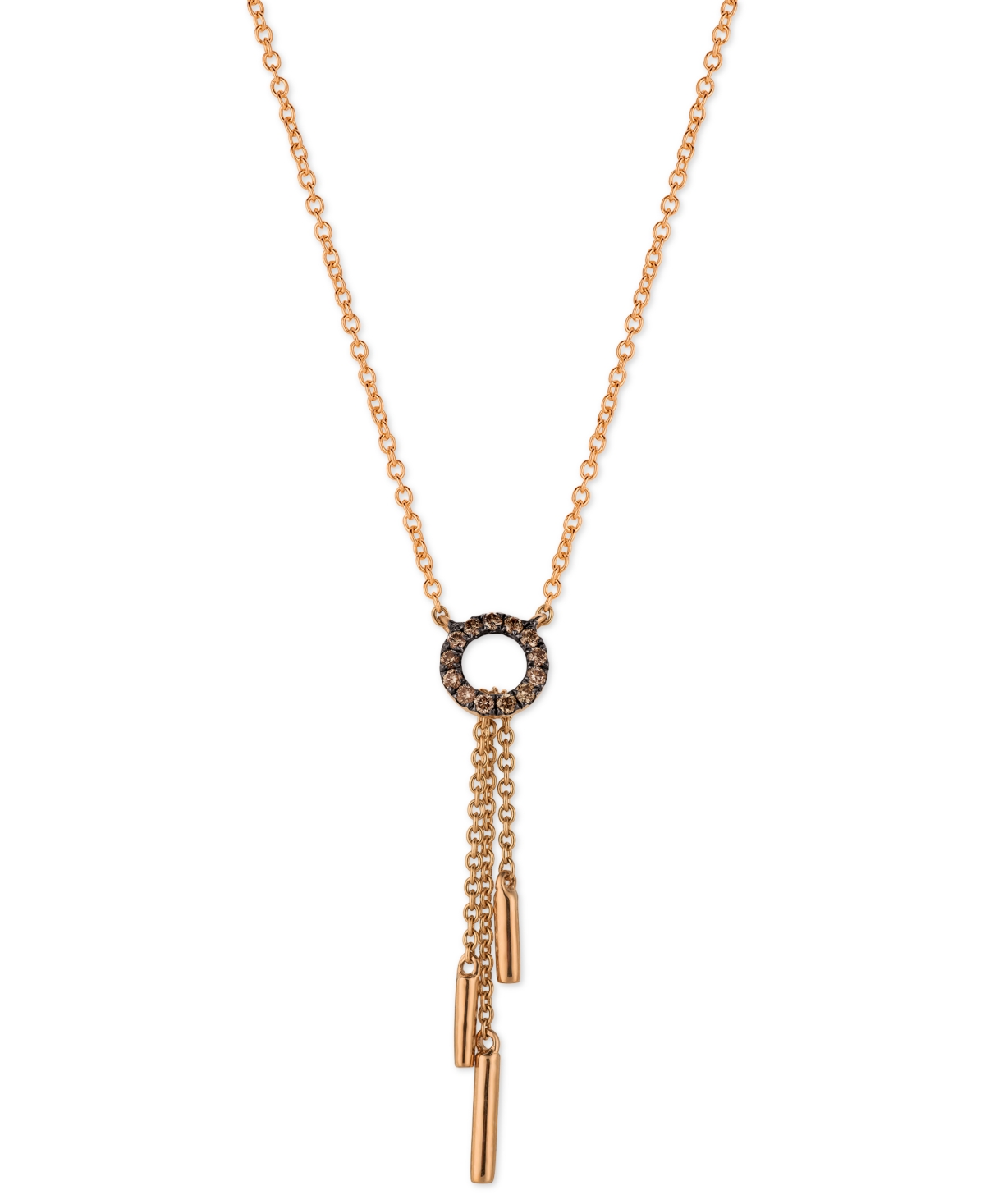 Click here for Le Vian Chocolatier Chocolate Diamond Lariat Neckl... prices