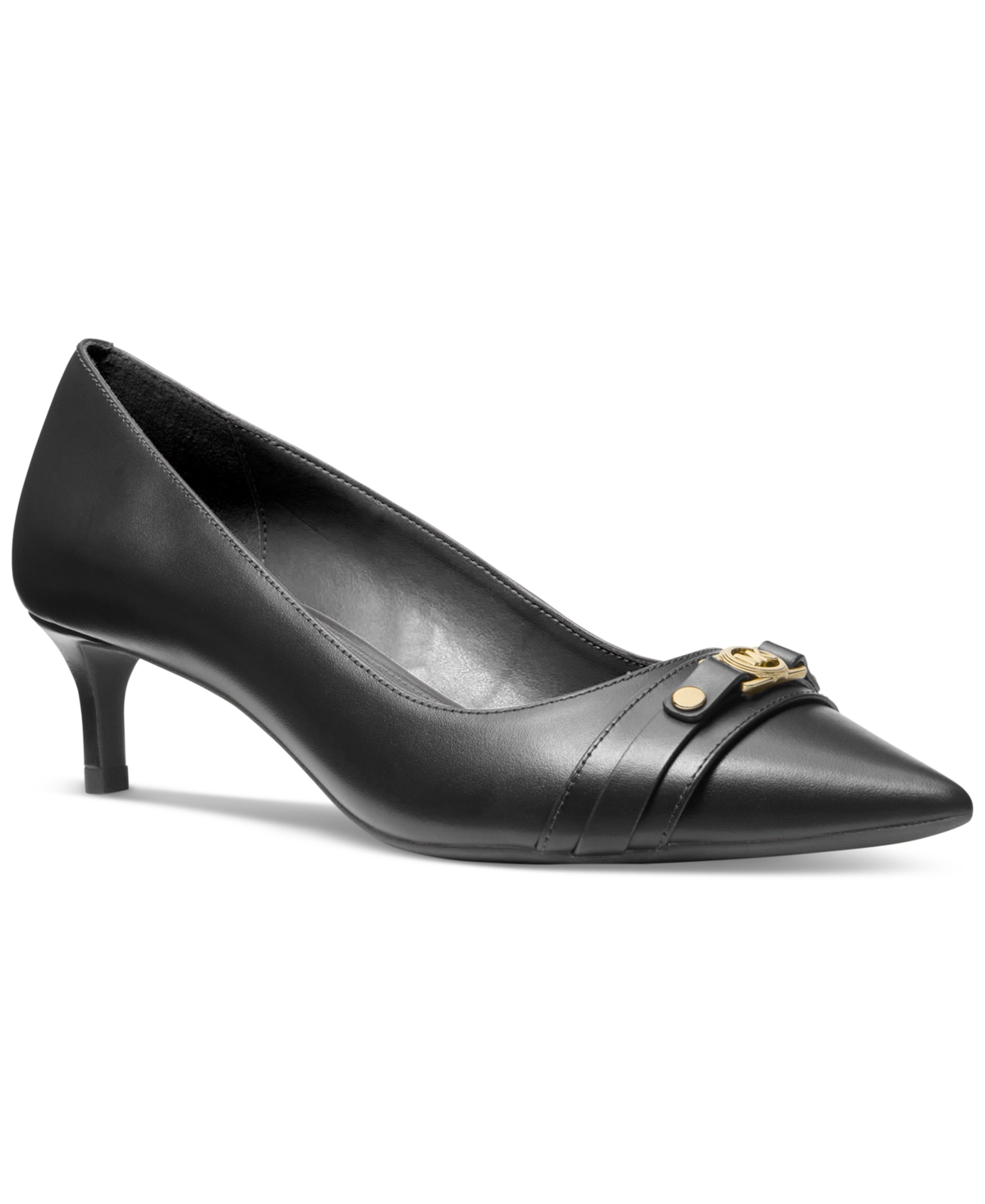 Click here for Michael Michael Kors Mandy Flex Kitten Pumps - Bla... prices