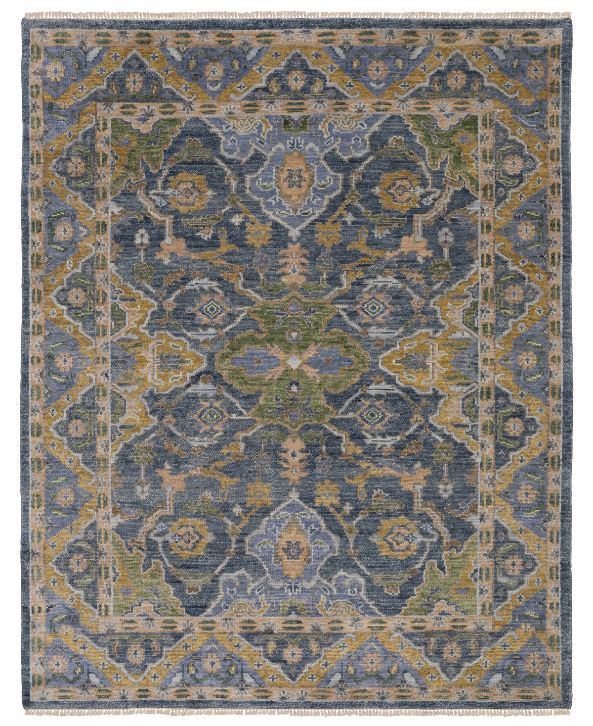 Oriental Weavers Majorca MAJ03 10x14 Area Rug - Blue