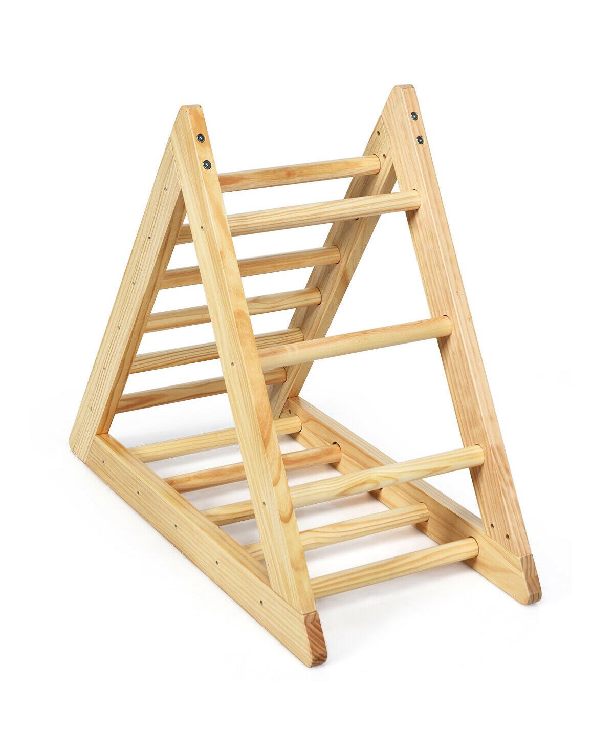 Click here for Wooden Triangle Climber for Toddler Step Training... prices