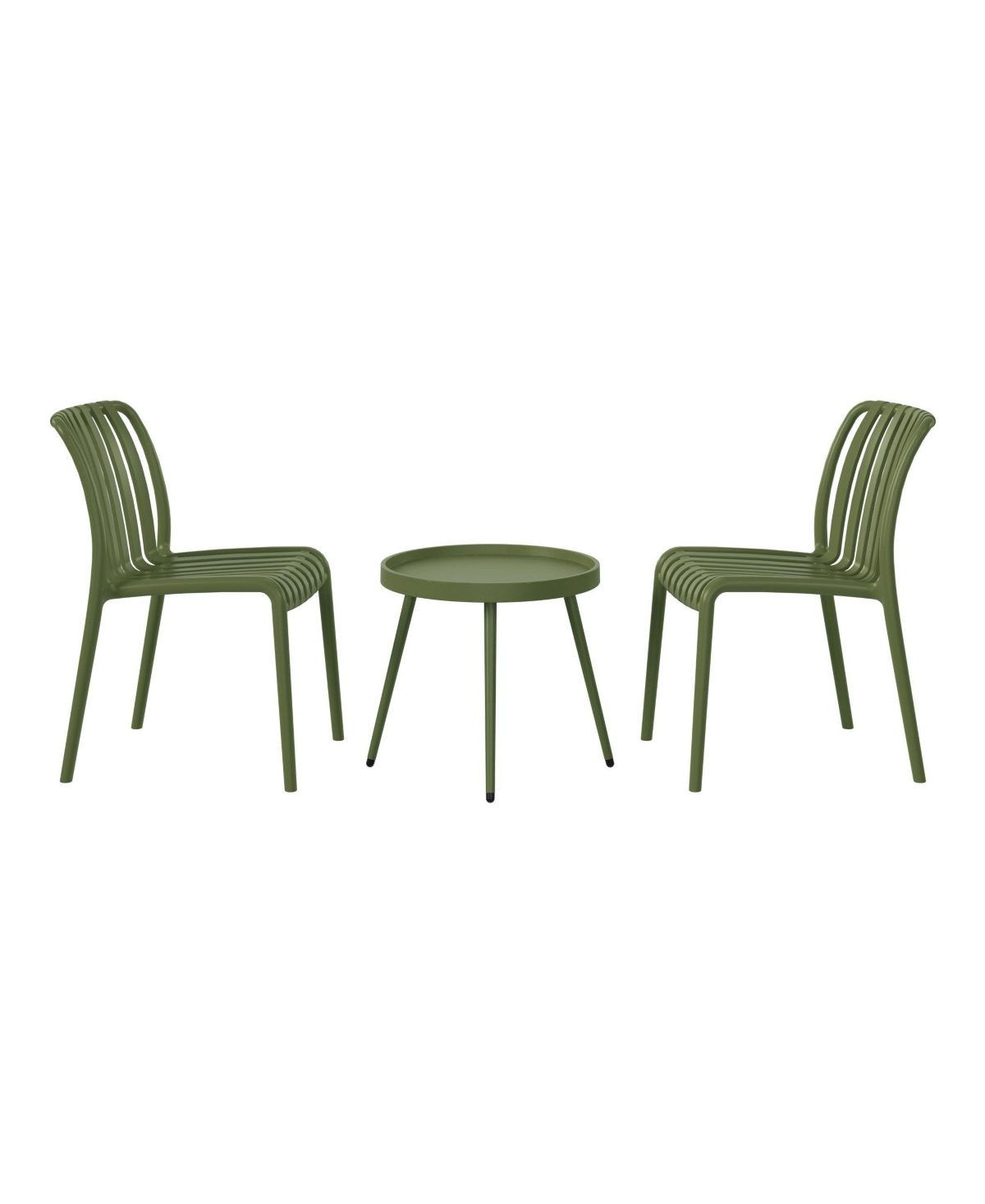 Click here for 3-Piece Outdoor Patio Bistro Balcony Furniture Set... prices