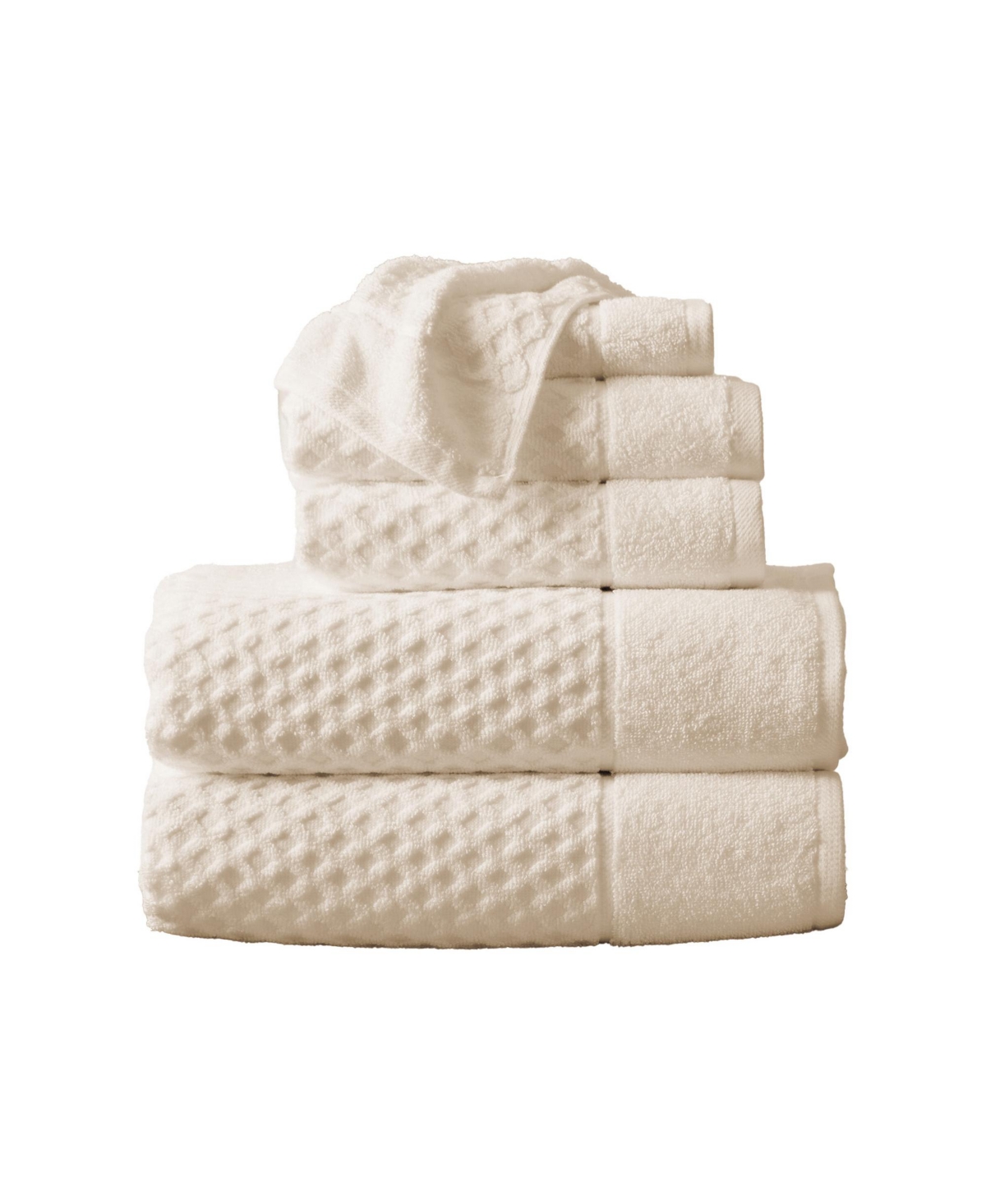 Click here for Linery & Co. Quick-Drying Cotton Diamond Waffle Te... prices