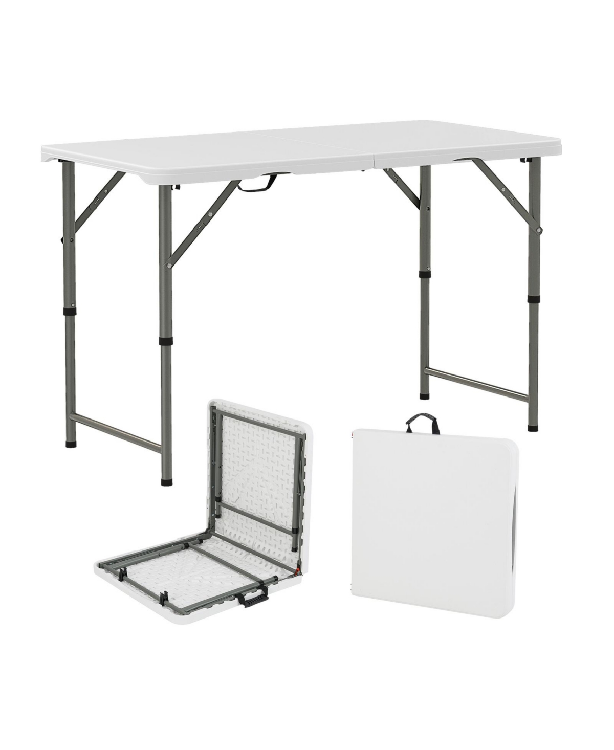 Click here for 4 Feet Portable Camping Table with Hdpe Tabletop a... prices