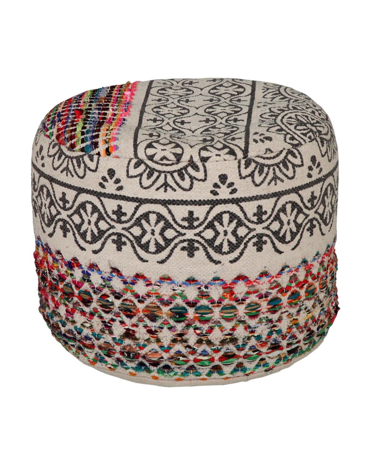 Click here for Upholstered Cotton Blend Ottoman for Footrest and... prices