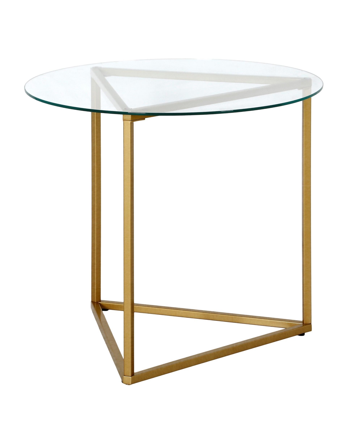 Click here for Modern Round End Table with Tempered Glass Top and... prices