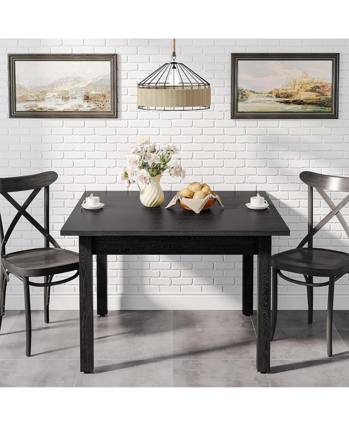 Click here for Tribesigns Wood Dining Table  Modern Kitchen Table... prices