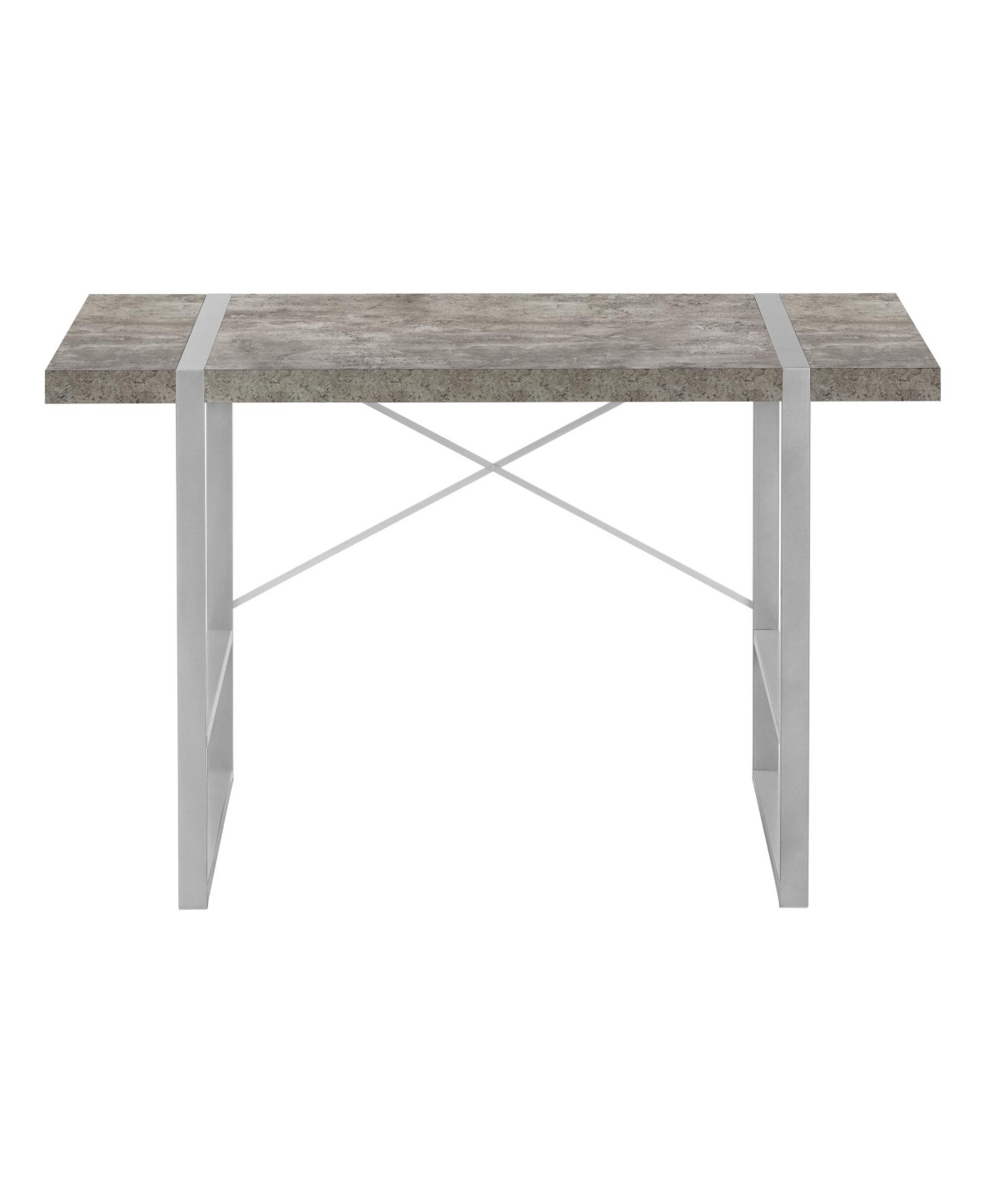 Click here for Compact Computer Desk with Sturdy Metal Frame - Si... prices