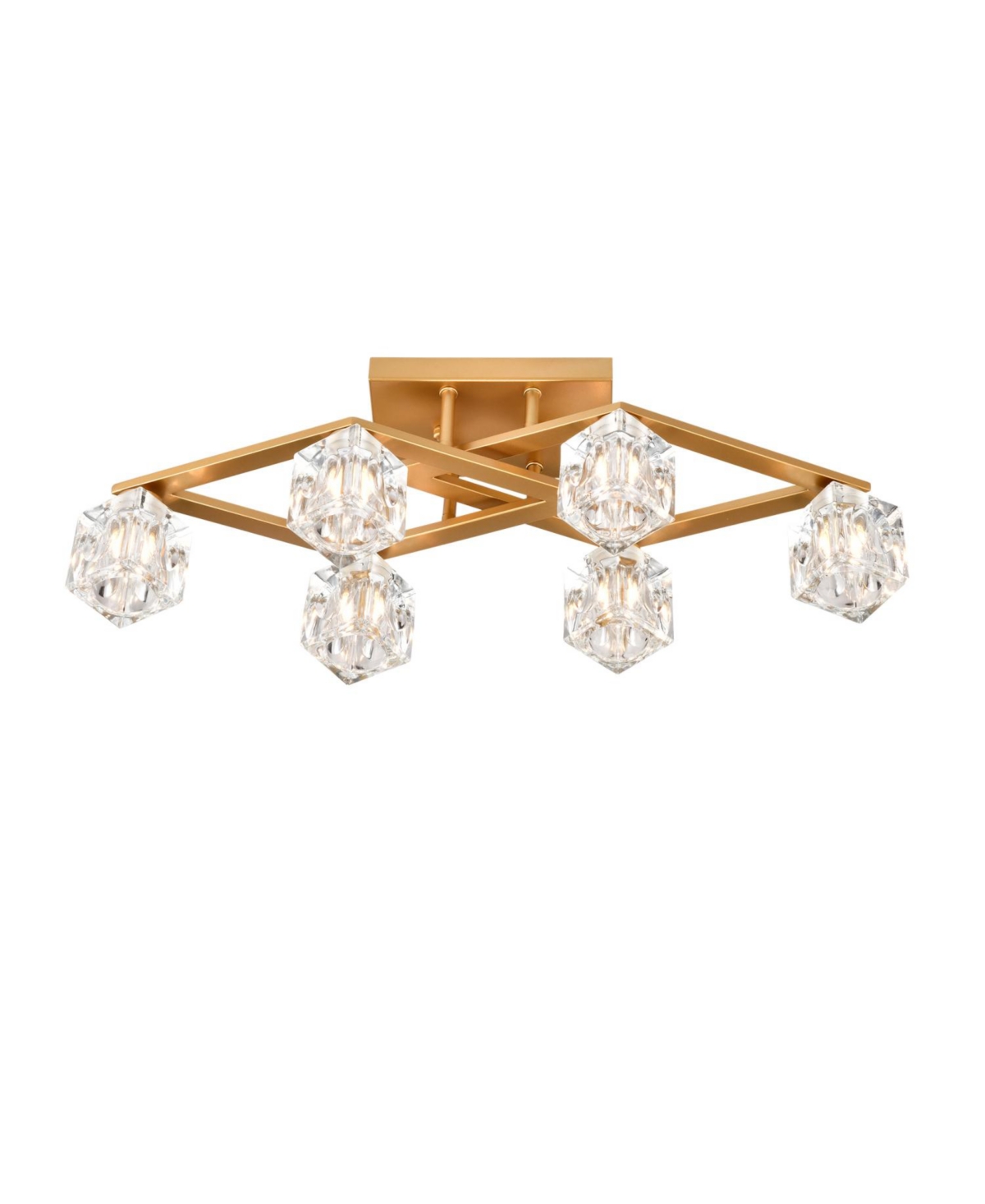 Click here for Streamdale 6-Light Crystal Dining Room Ceiling Lam... prices