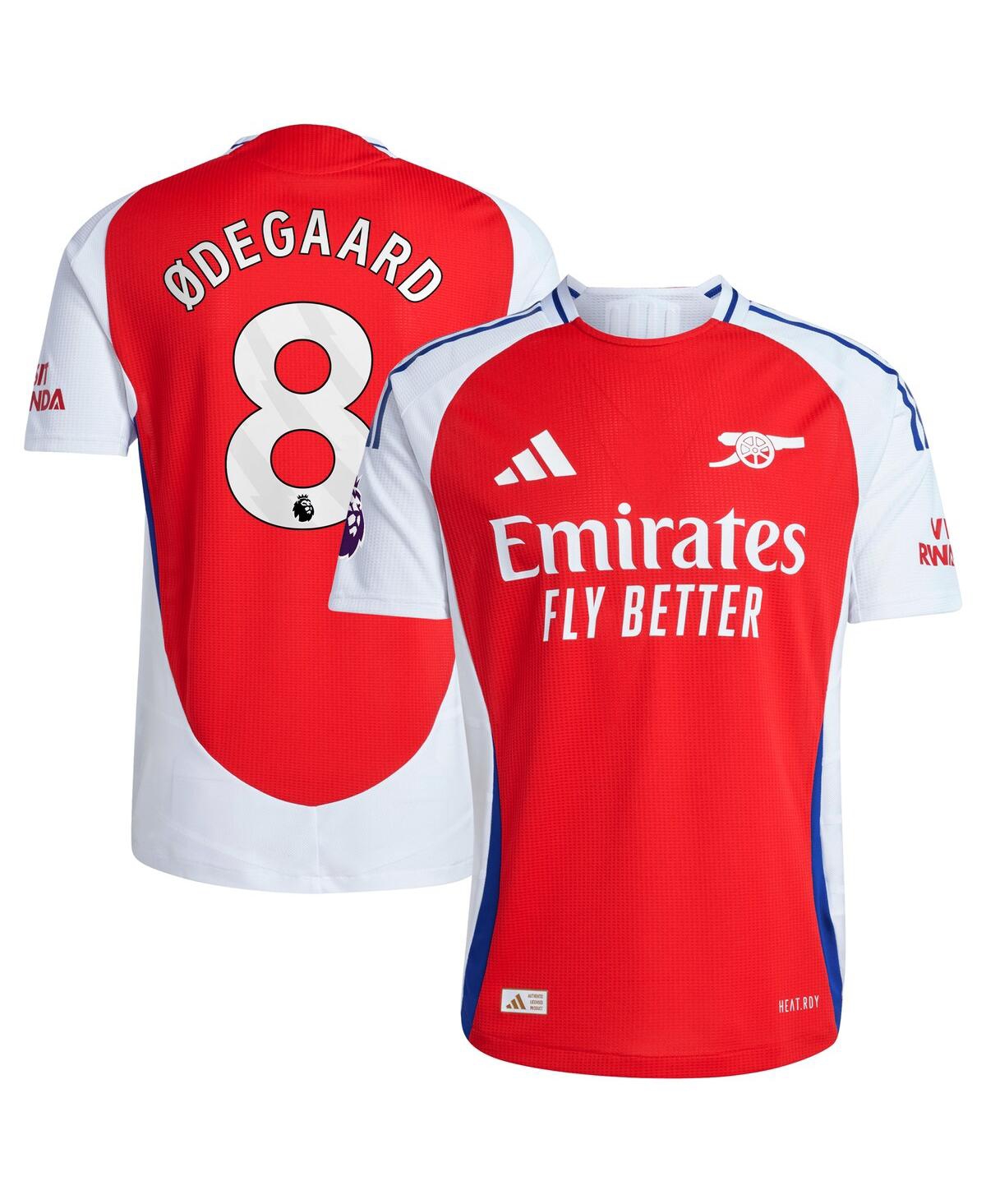 Click here for Adidas Mens Martin Odegaard Red Arsenal 2024/25 Ho... prices