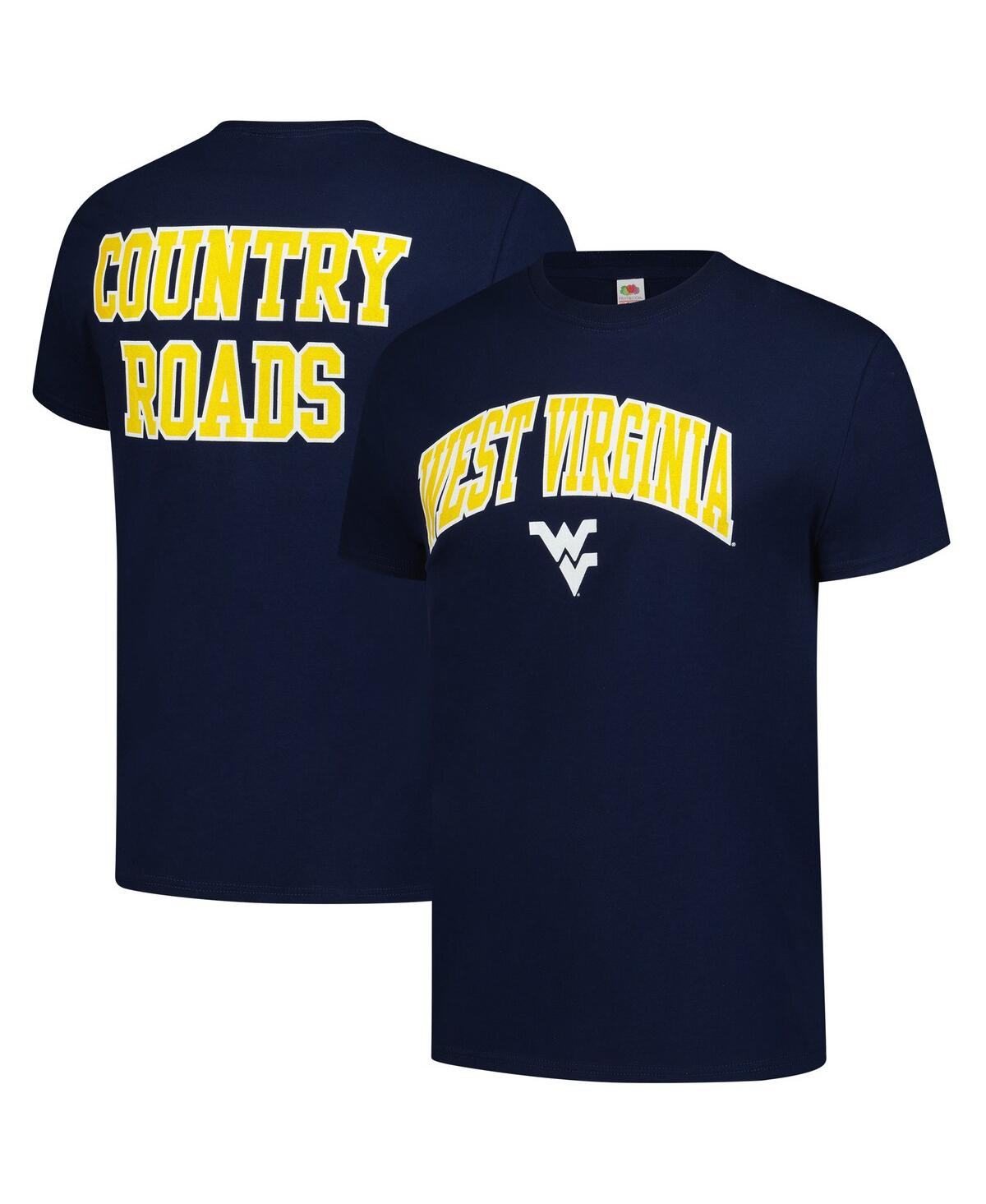 Click here for Fanatics Unlabeled Mens Navy West Virginia Mountai... prices