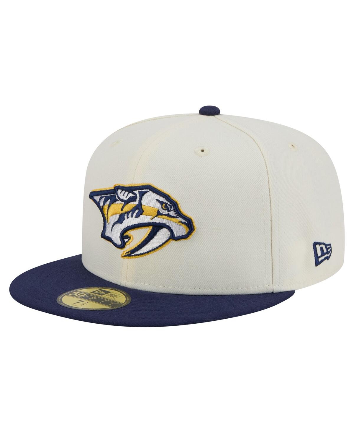 Click here for New Era Mens Cream Nashville Predators Chrome Two-... prices