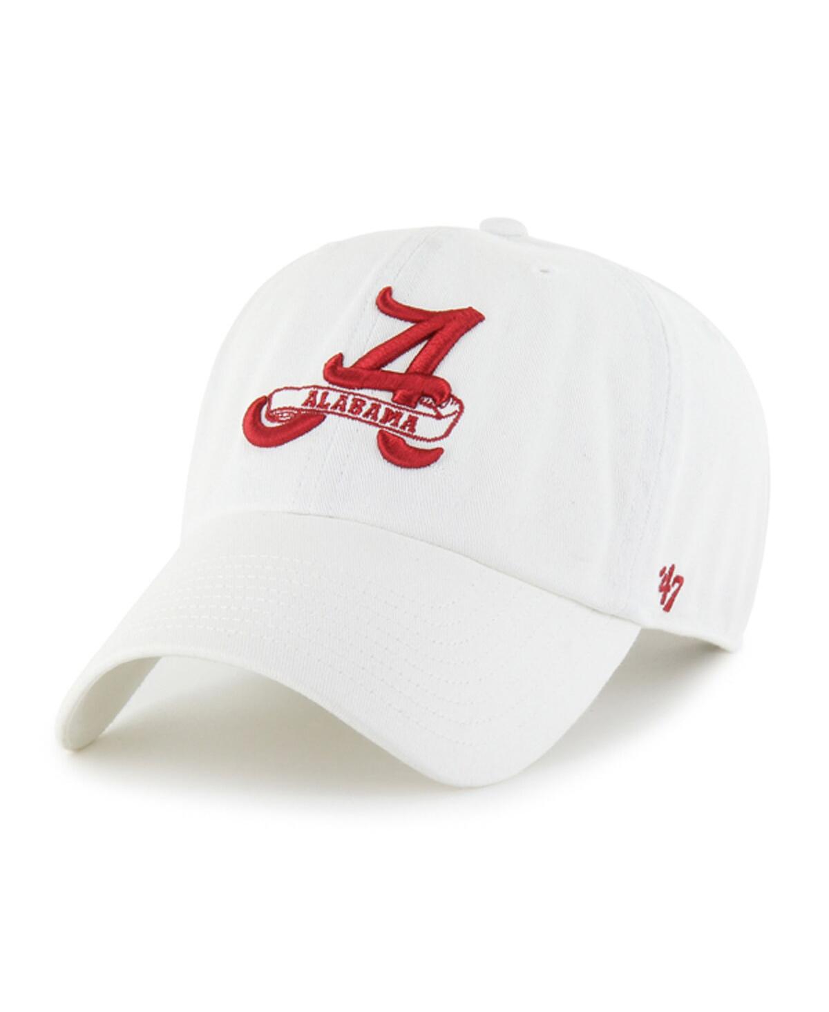 Click here for 47 Brand Mens White Alabama Crimson Tide Vault Cle... prices