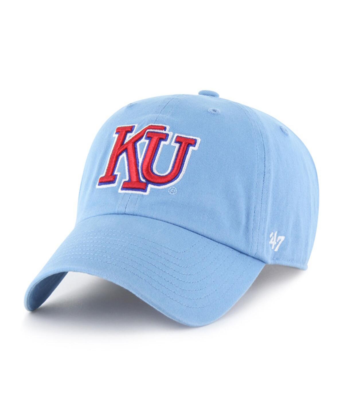 Click here for 47 Brand Mens Light Blue Kansas Jayhawks Vault Cle... prices