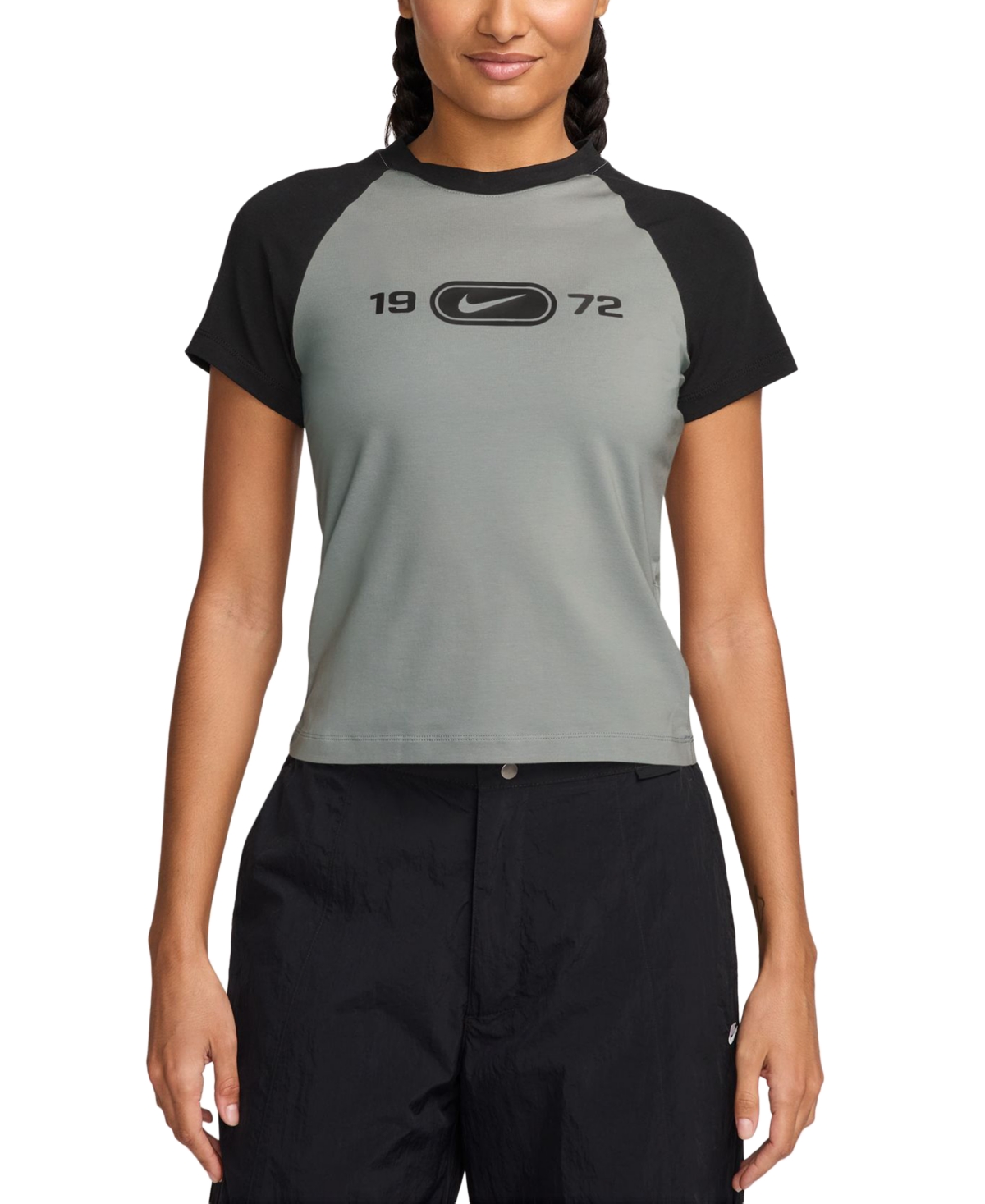 Click here for Nike Sportswear Womens Chill Knit Slim Graphic T-S... prices