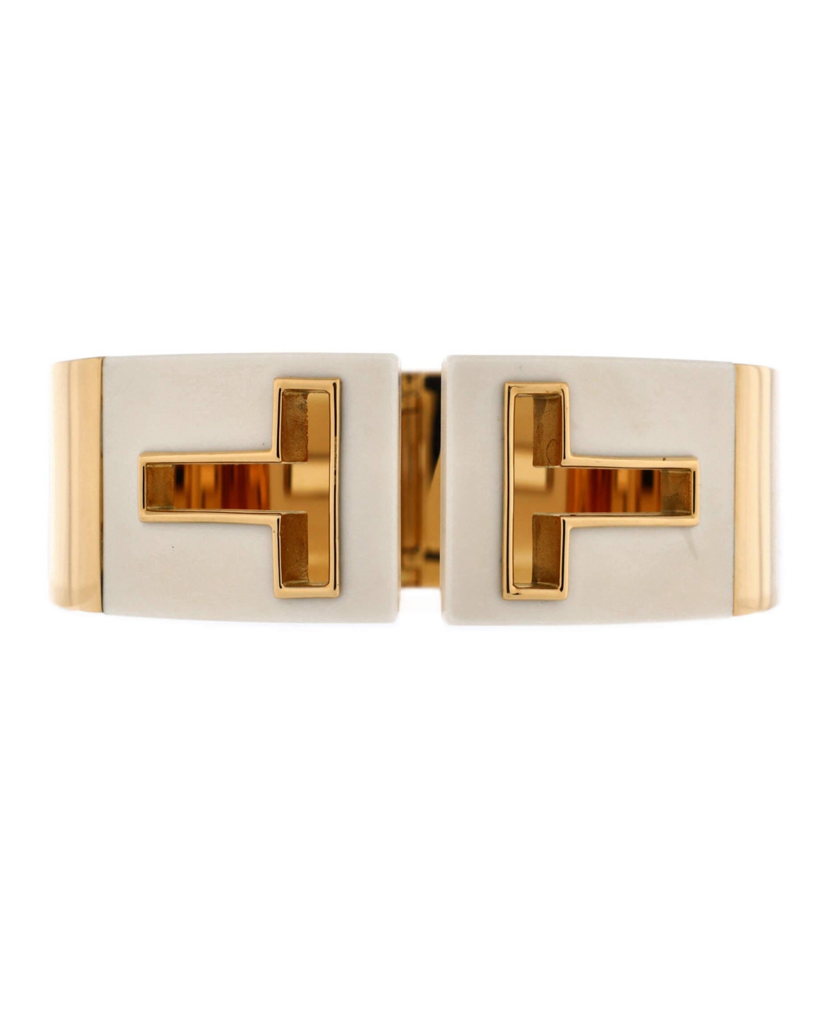 Click here for Pre-Owned Tiffany & Co. T Cut-Out Cuff Bracelet 18... prices