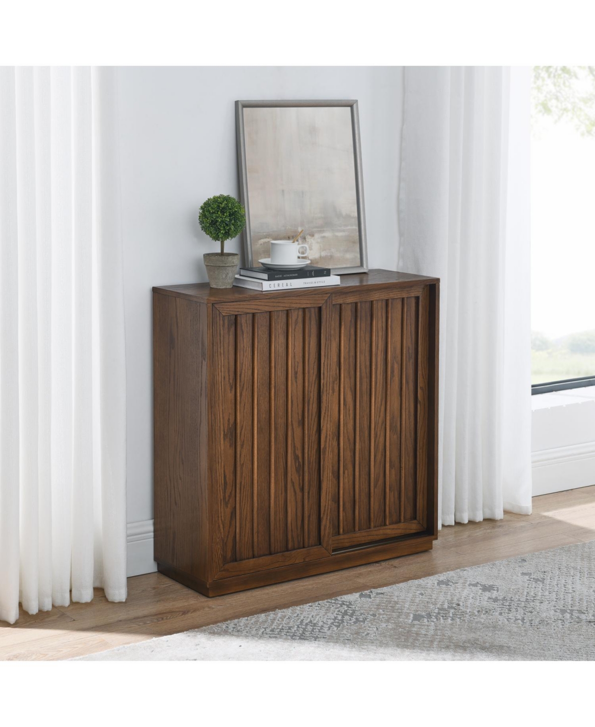 Click here for Streamdale Mid Century Modern 2-Door Sideboard Sto... prices
